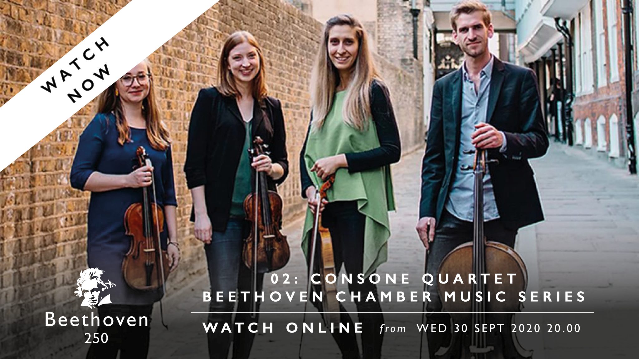 Beethoven 250 | Chamber Music 02: Consone Quartet – The Hanover Band